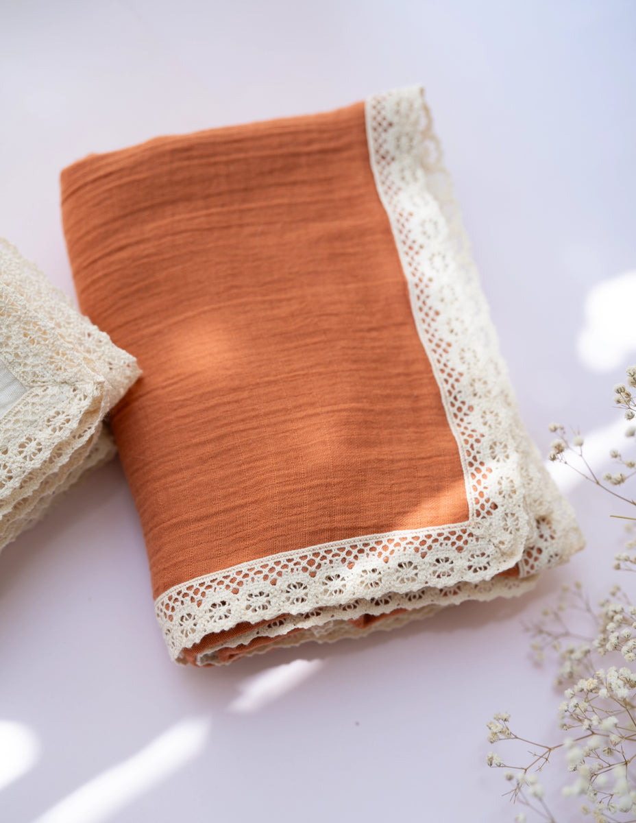 Organic Cotton Earth & Ivory Muslin Swaddle Bundle – PureCloth.Co